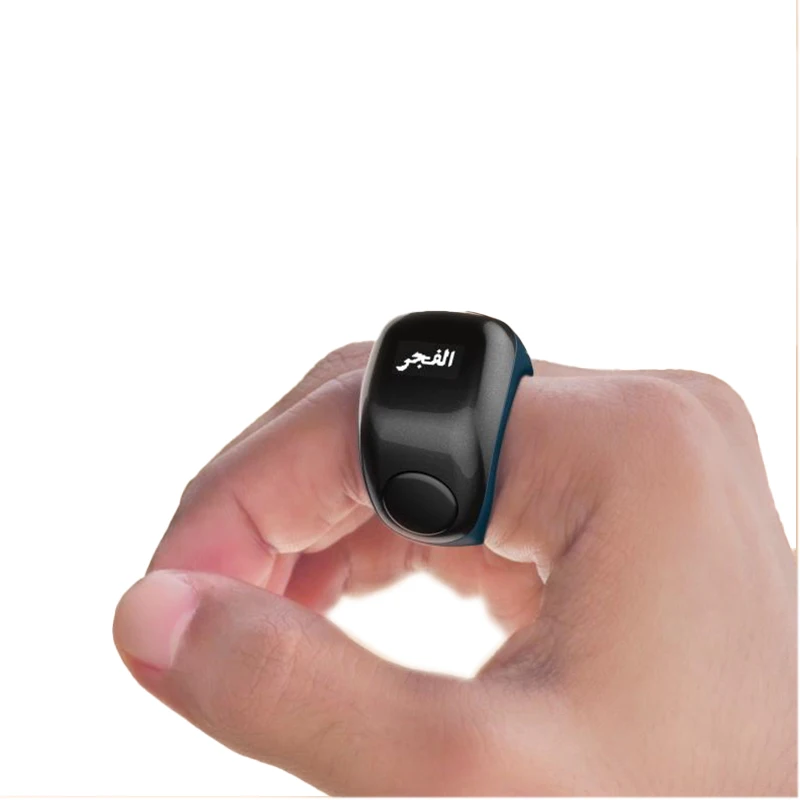 New Smart Counter For Muslims Zikr Ring Digital Prayer Time Vibration ...