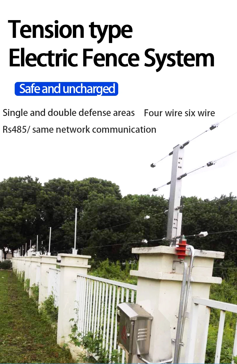 Electric Fence Safety Alarm System for Residential & Commercial Use
