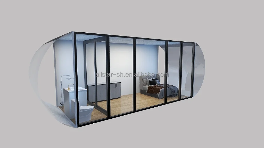 Apple Cabin Space Capsule Container Door Modern Tiny Container Houses ...