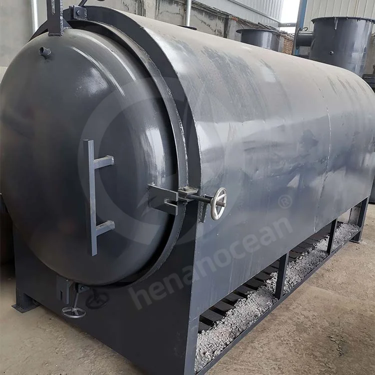 OCEAN Carbonizer - Efficient Charcoal Making Machine