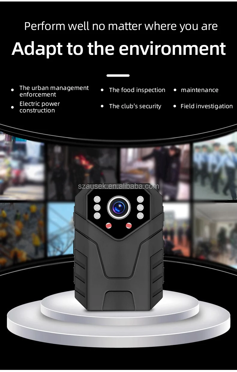 4K Wifi Mini Body Cameras - Remote View 180 Degree Sport Cam