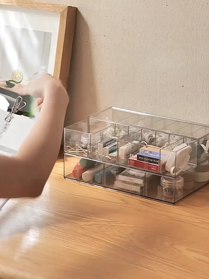 Plastic Cable Management Box Office Home Cable Organizer Small Charger ...