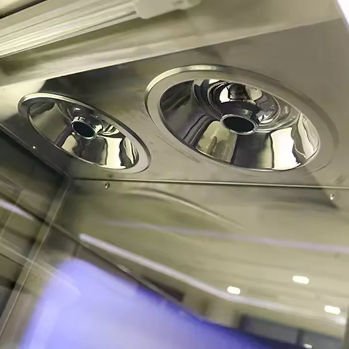 LABTEX Pass Box UV Sterilization Lab 304 Stainless Steel ...