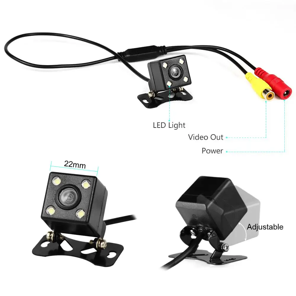 6-24v 1080p 720p Full Ahd Cvbs Universal Wide Angle Waterproof Rear ...