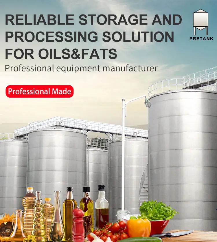 Factory Custom Chemical Stainless Steel Closed Top Oil Storage Tank ...