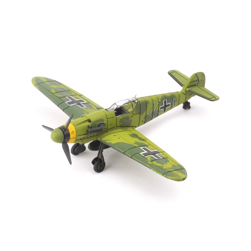 Bf109 Plastic Plane Model 1:48 Military Toys Spitfire Army Fighter Jet ...