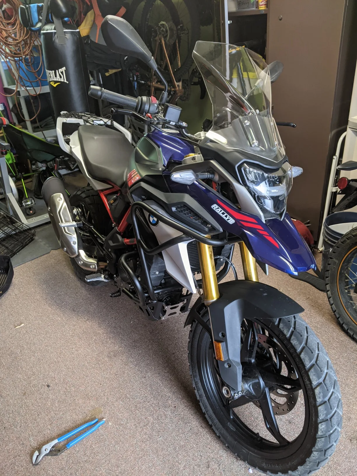 G310gs Motorcycle Windscreen Deflector - Clear Polycarbonate Oem