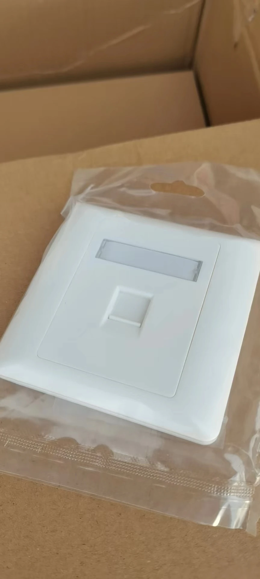 RJ45 RJ11 Faceplate 1/2 Port Network Wall Socket Wall Faceplate ...