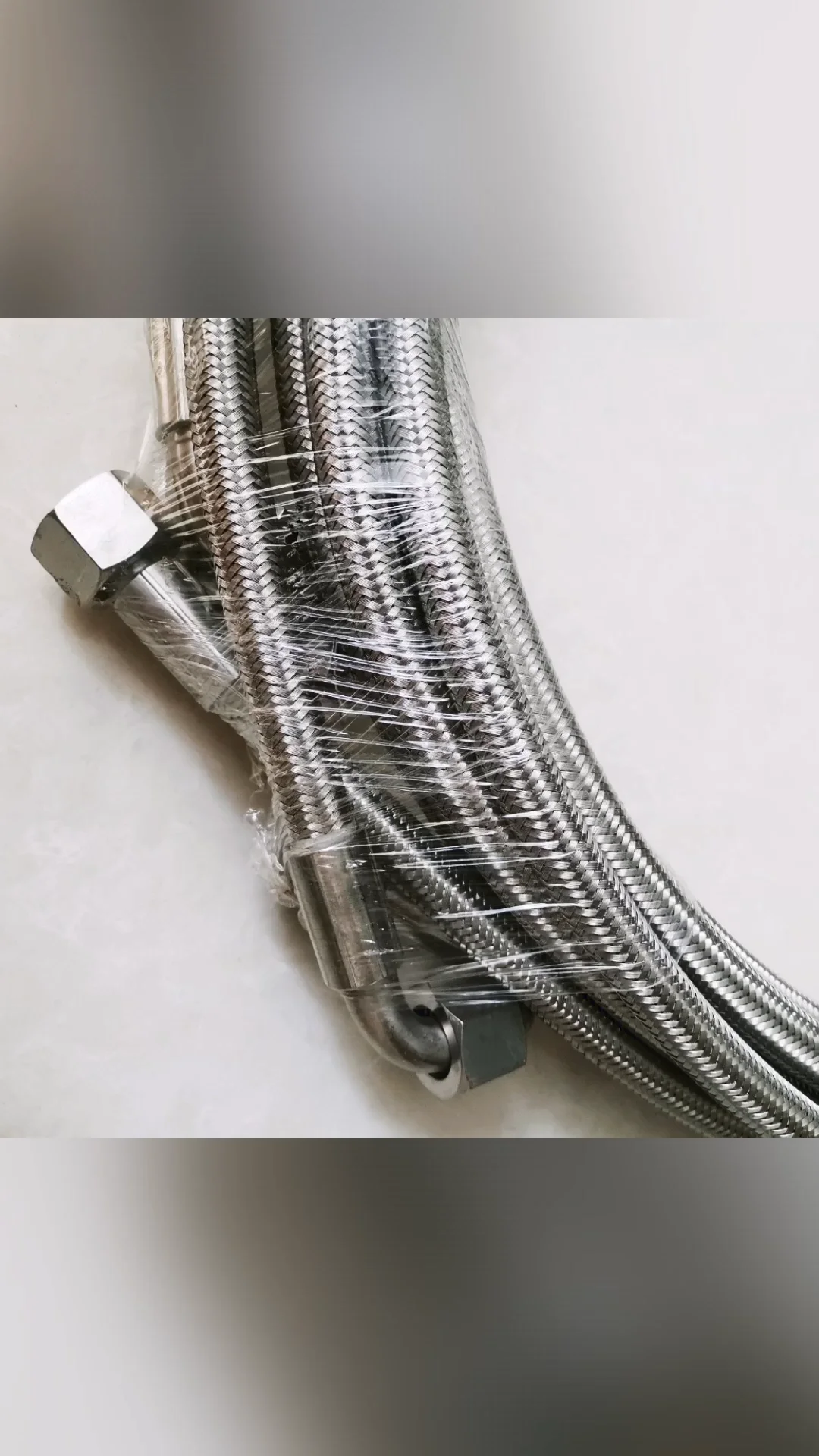 Flexible Stainless Steel Wire Braided Conductive Ptfe Convoluted Hose ...