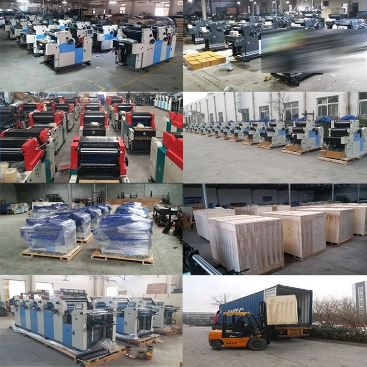 Computer Direct Offset Printing Machine 2 Color Offset Printing Machine ...