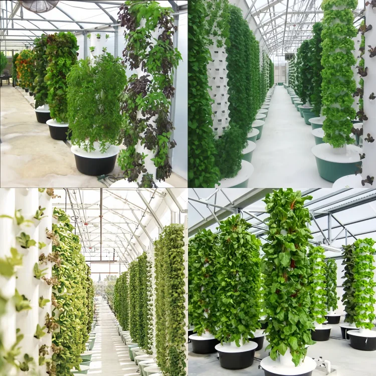 2025 Smart Indoor Greenhouse - Vertical Hydroponic Tower