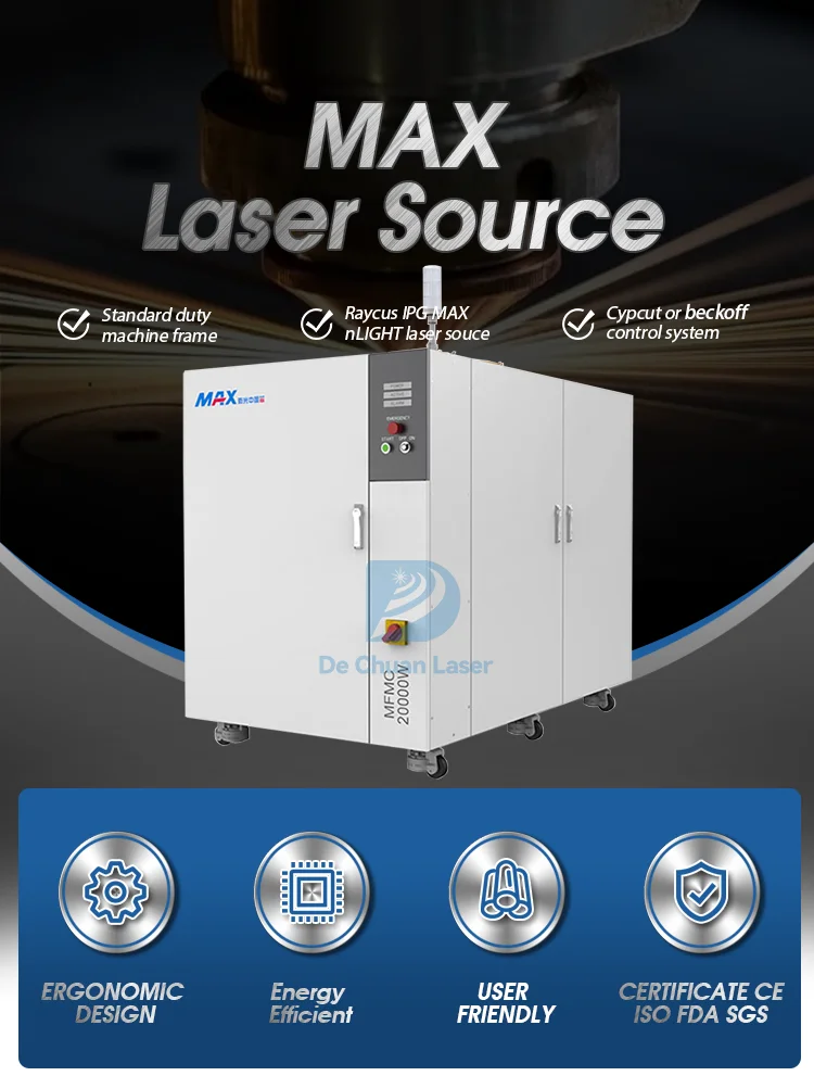 20KW MAX Photonics MFMC-20000 Laser Source for Cutting