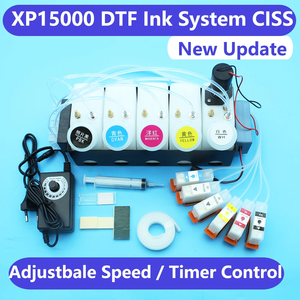 DTF Continuous Ink Supply System for Epson XP-15000