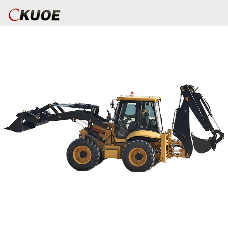 Factory Direct Export Mini Loader Backhoe 4x4 Back Hoe Loader Excavator ...