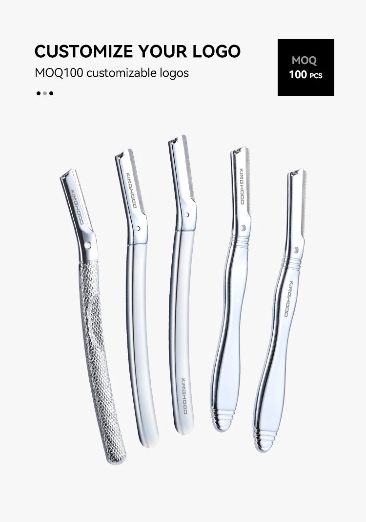Eco Friendly Eyebrow Razor - Replaceable Stainless Steel Blade