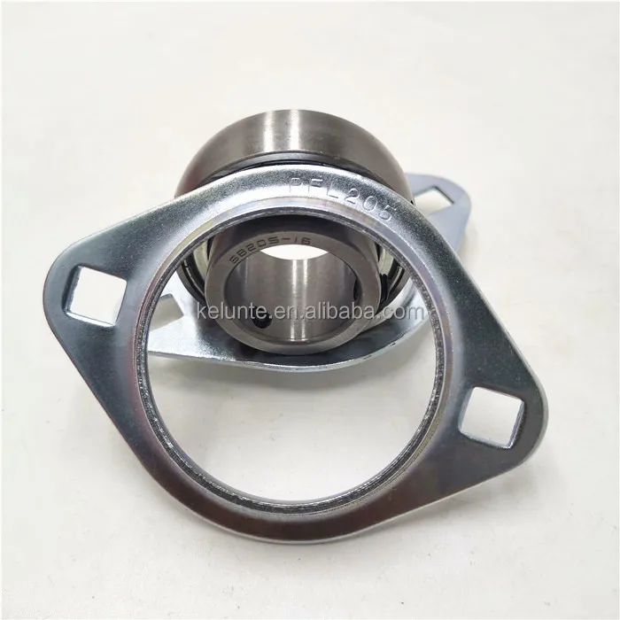 3-bolt Triangle Flange Bearing Housing PFT207 with Ball Bearing SB207