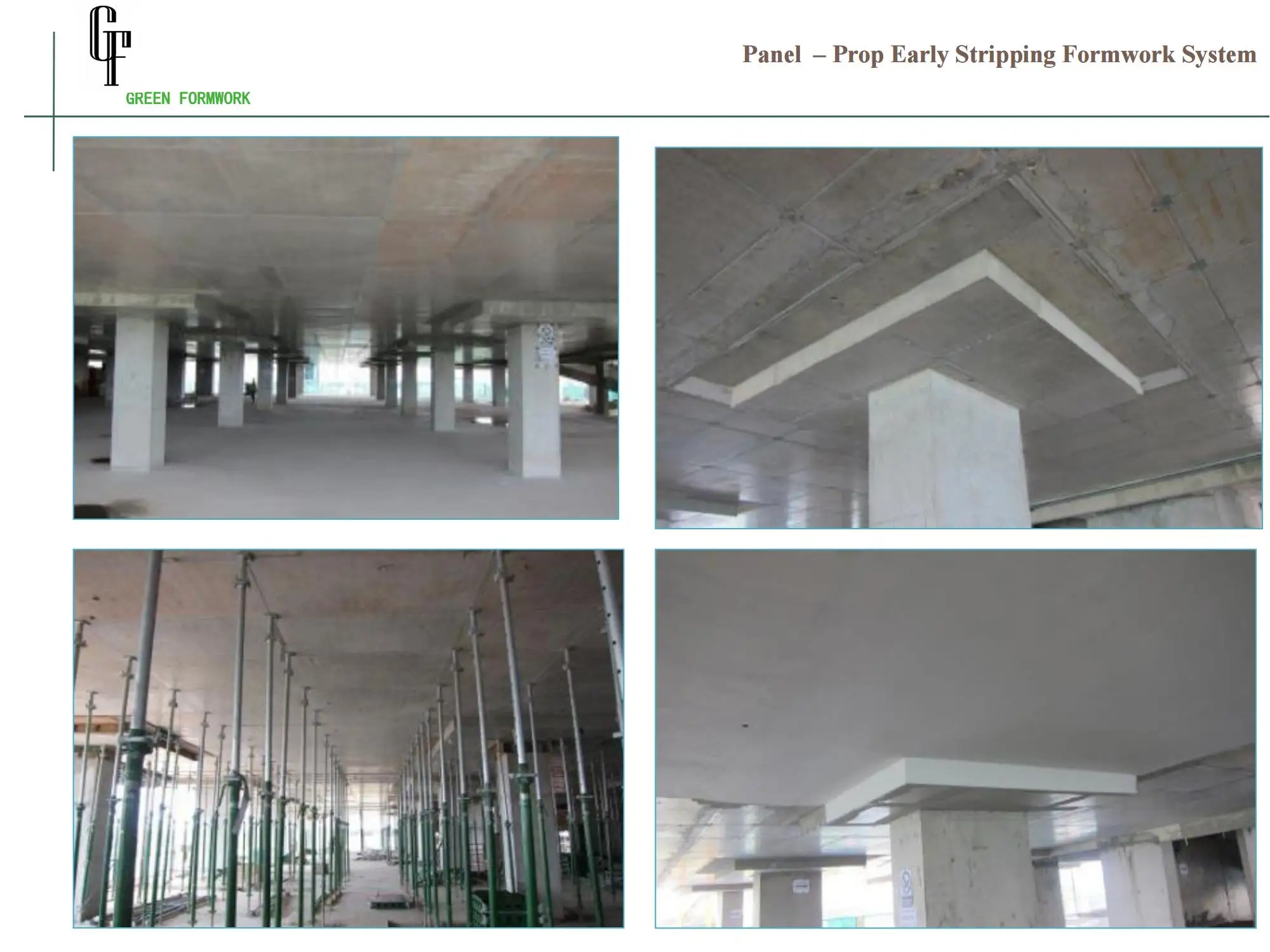 Steel Aluminum Green Formwork Panel-Props Module Flat Slab Formwork ...