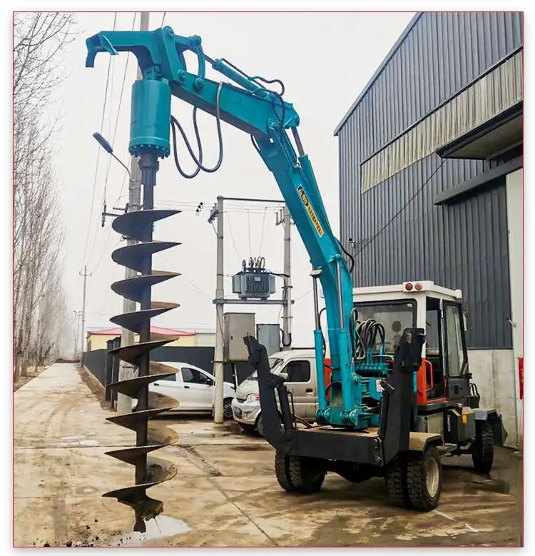Hydraulic directional drilling rig rock drill excavator for sale ...