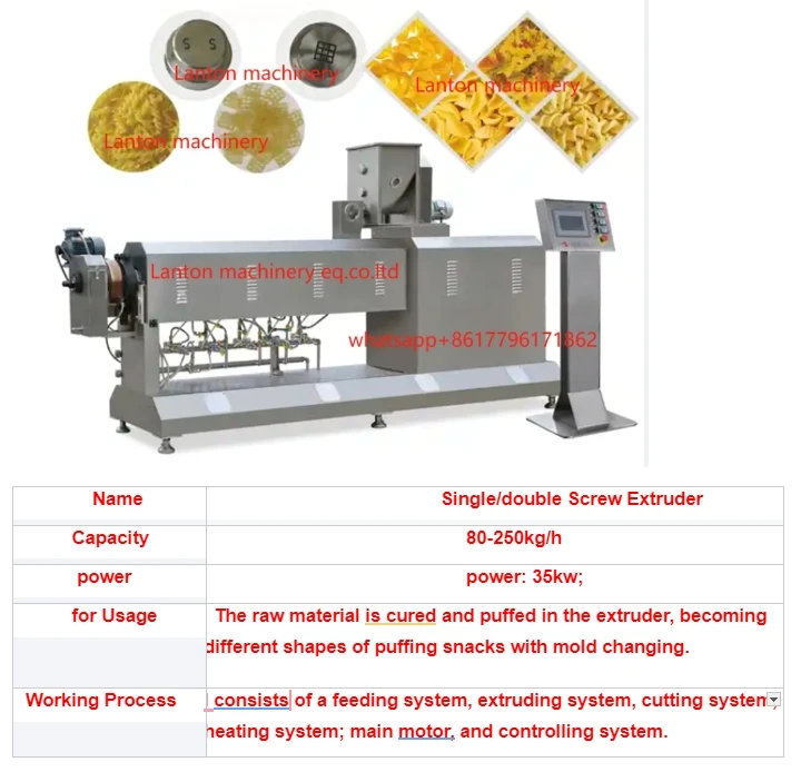 Lanton Machinery Automatic Pasta Making Machine Lanton Pasta and ...