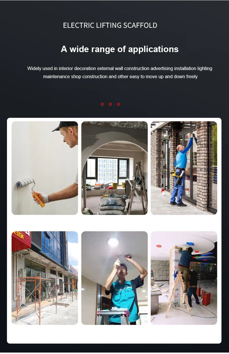 Electric Scaffolding - Durable, Motorized Elevated Platform