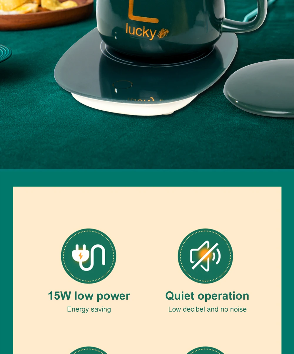 Smart Heating Cups - Perfect Temperature for Your Drink