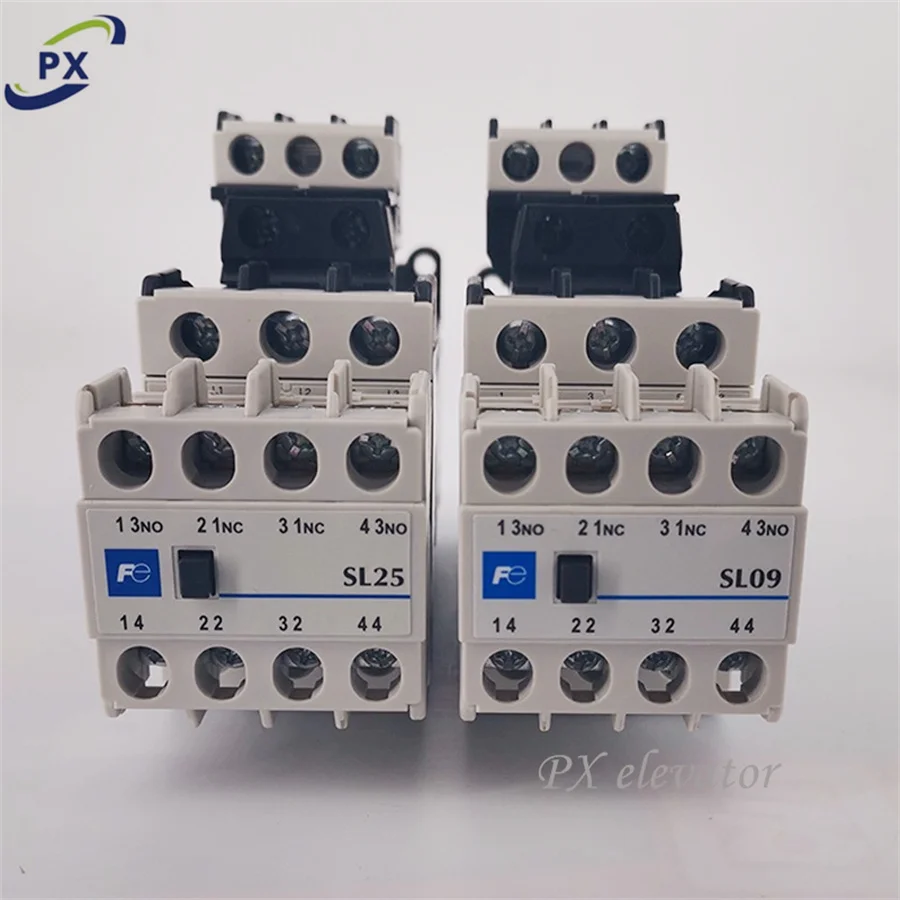 Original Fuji electric contactor SL09 SL25 SL40 SL65 elevator door lock contact Lift spare parts ...