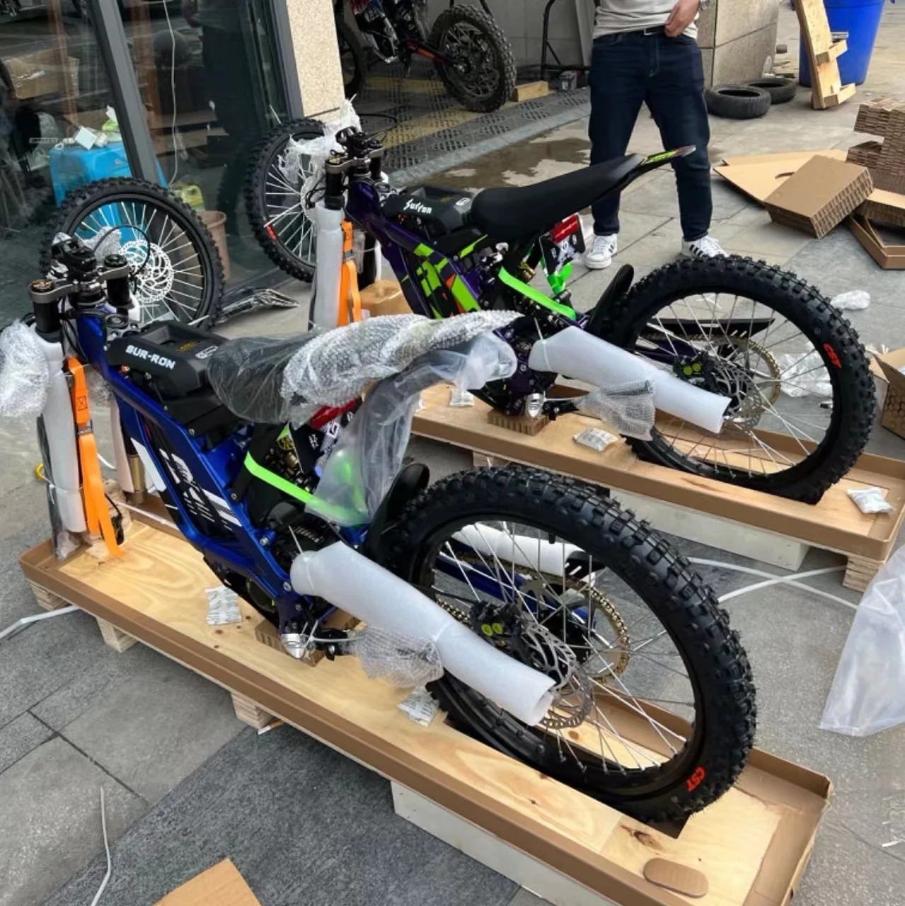 2024 Sur Ron Light Bee X Bicycle Mountain Electric Motorcycle 60v 6000w Off Road Bike Electrica ...