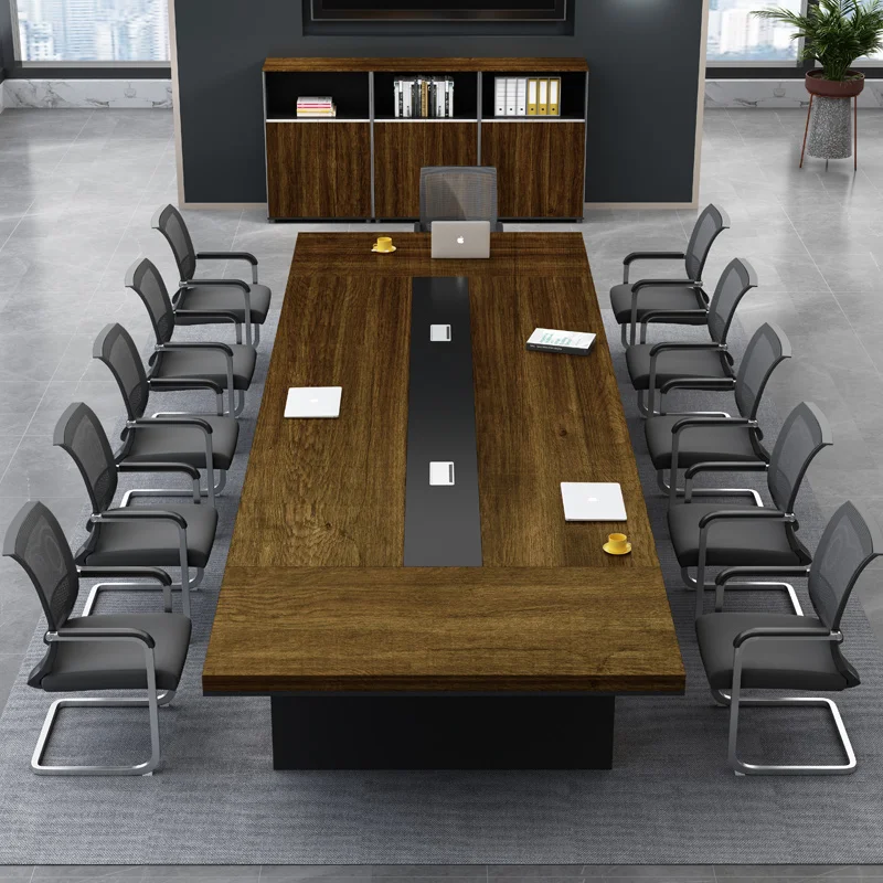 10 Seater Conference Table Solid Wood Office Meeting Tables Conference ...