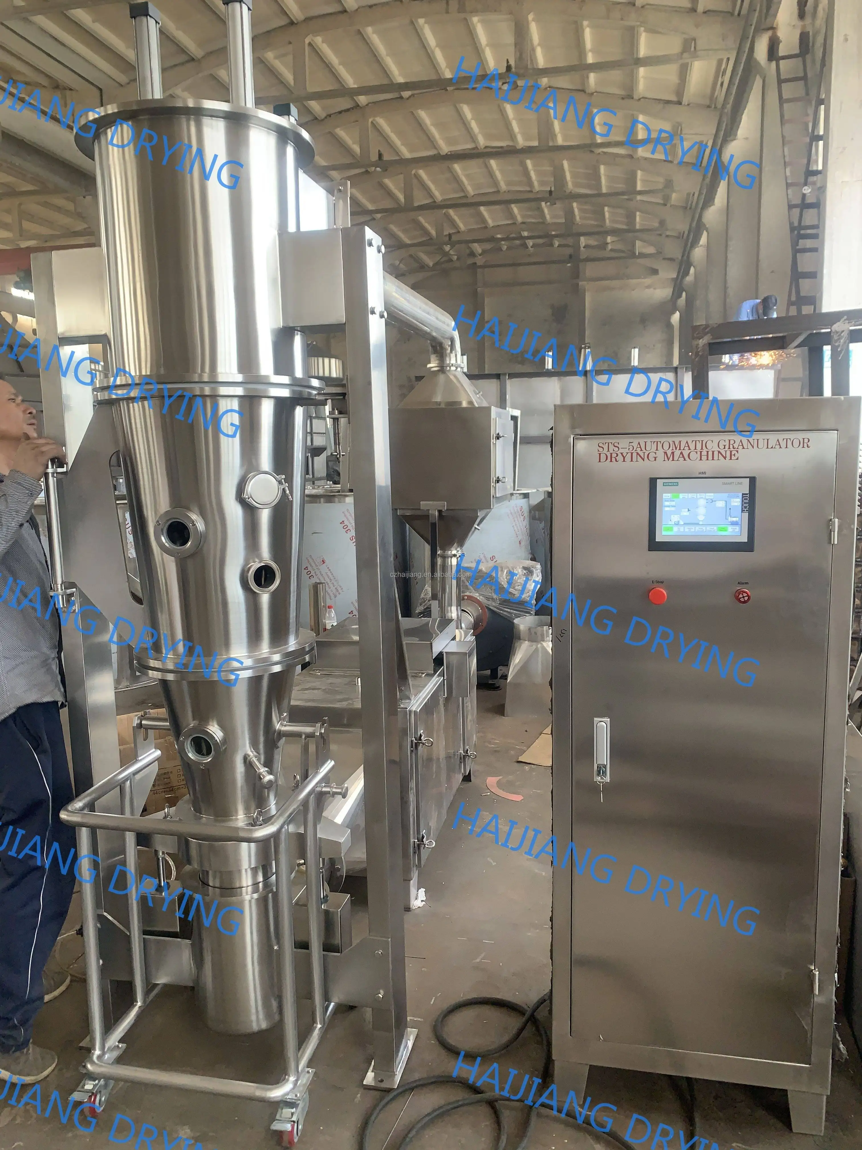 FLP Model Lab Scale Fluid-Bed Granulator Pelletizer Coater