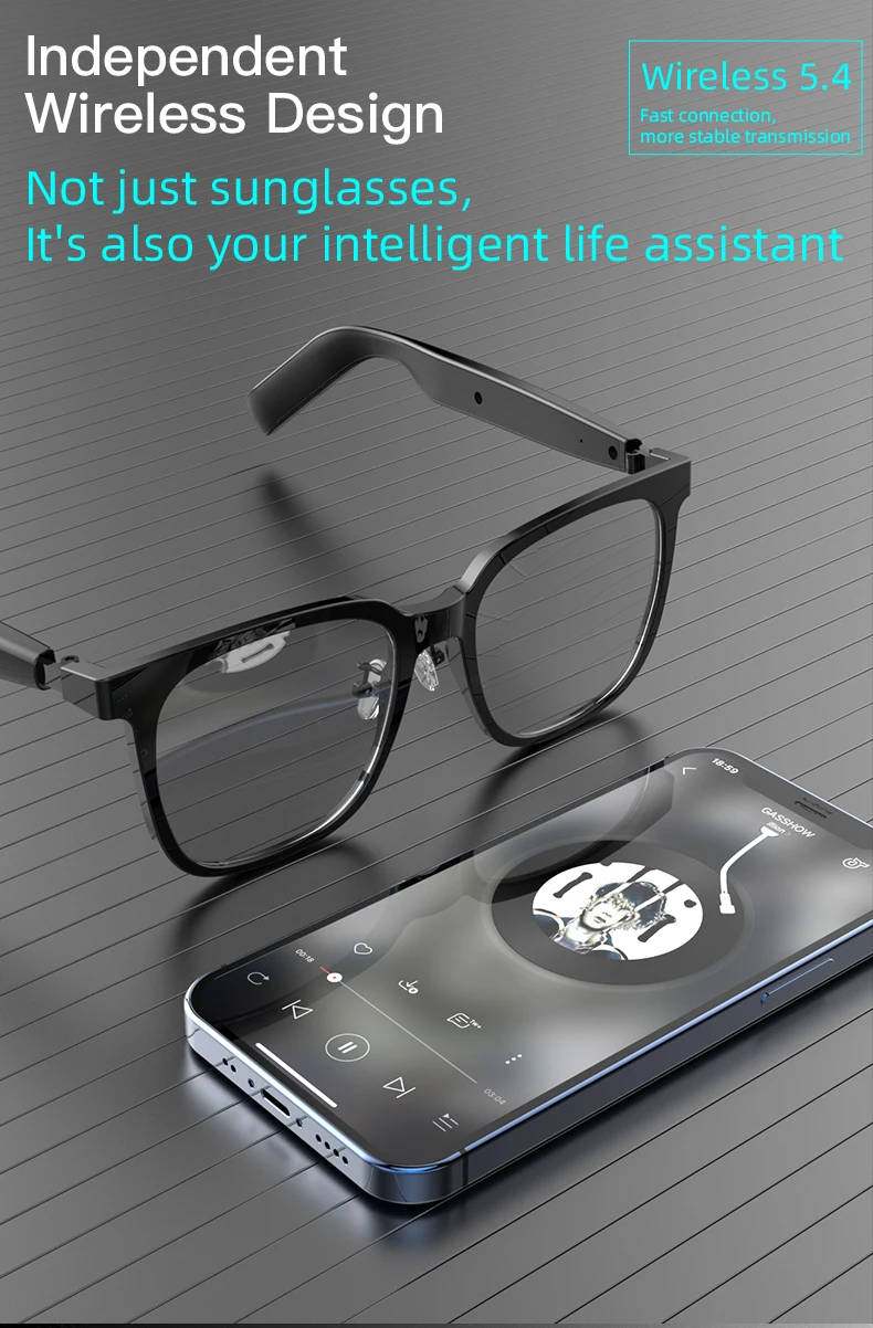 SG18 AIglasses Rayban Meta Smart Glasses Teleprompter Wireless ...