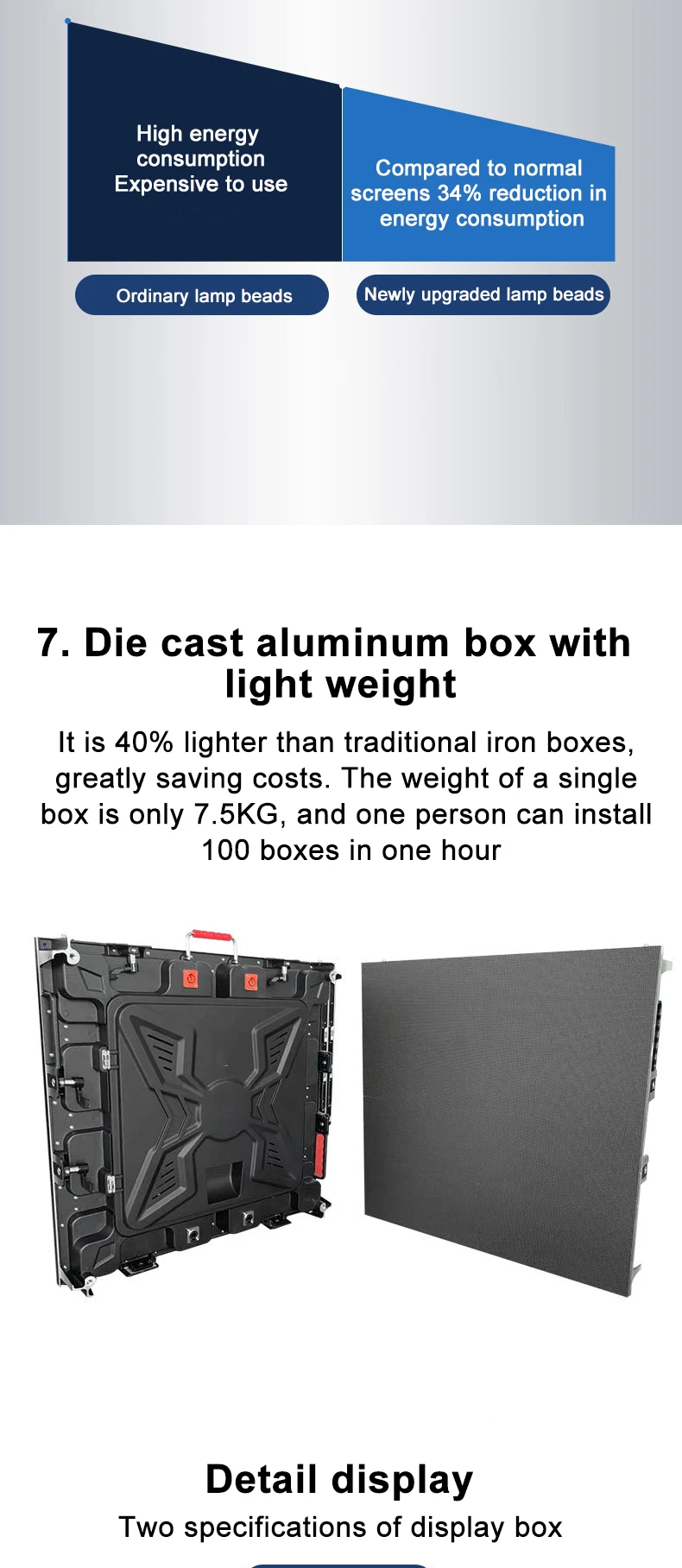 500x500mm Indoor Outdoor Giant Stage Background Led Video Wall P2.6 P2 ...