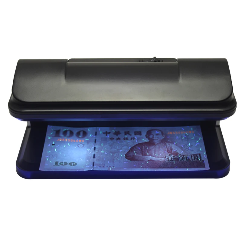 2 Led Uv Light Money Detector Fake Notes Detection High Efficient Cash ...
