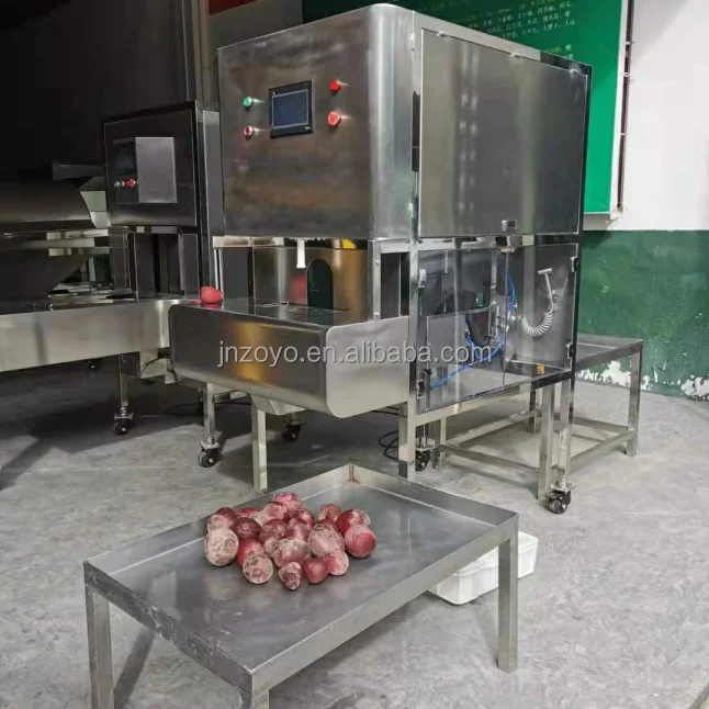 Automatic Mango Peeling And Half Cutting Machine Mango Peeler Machine - Buy Mango Peeling ...