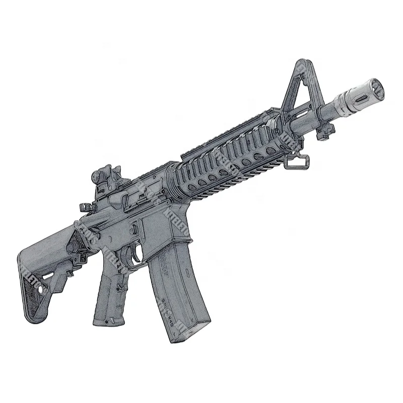 Jm M4a1-1 Electric Toy Gun Gel Ammos Auto Shooting Blaster Balls ...