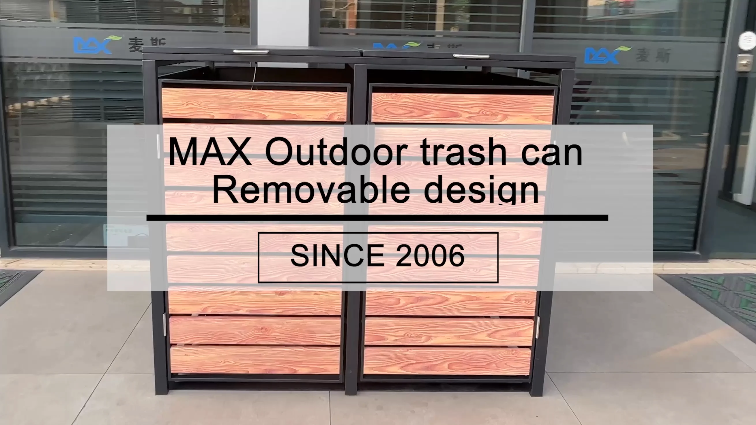 Removable Design 480l Waste Bin Large Residential Quarters Recycling ...