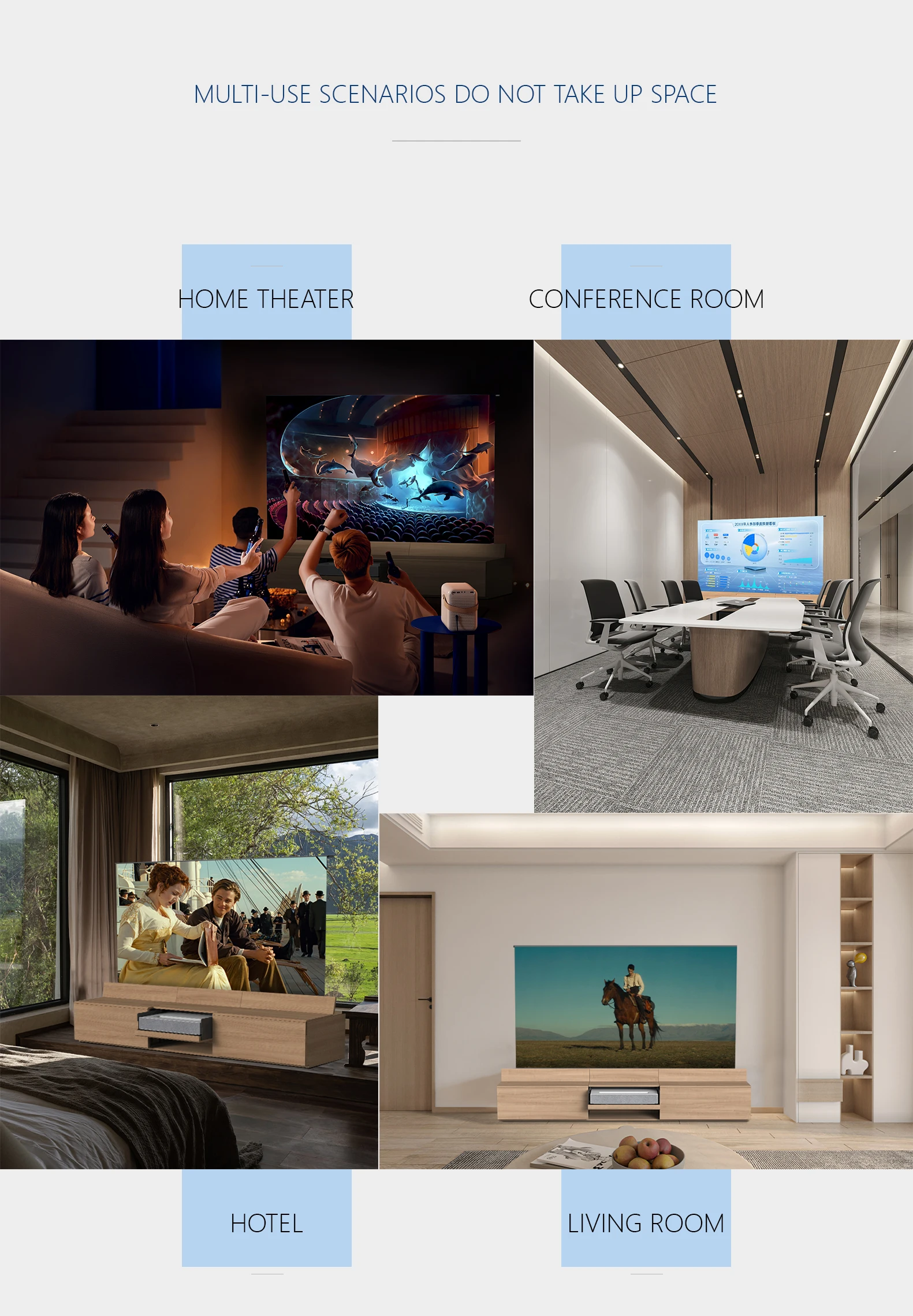 Perfectisan Laser Tv Cabinet Unique Patented Design 100 120 150inch ...