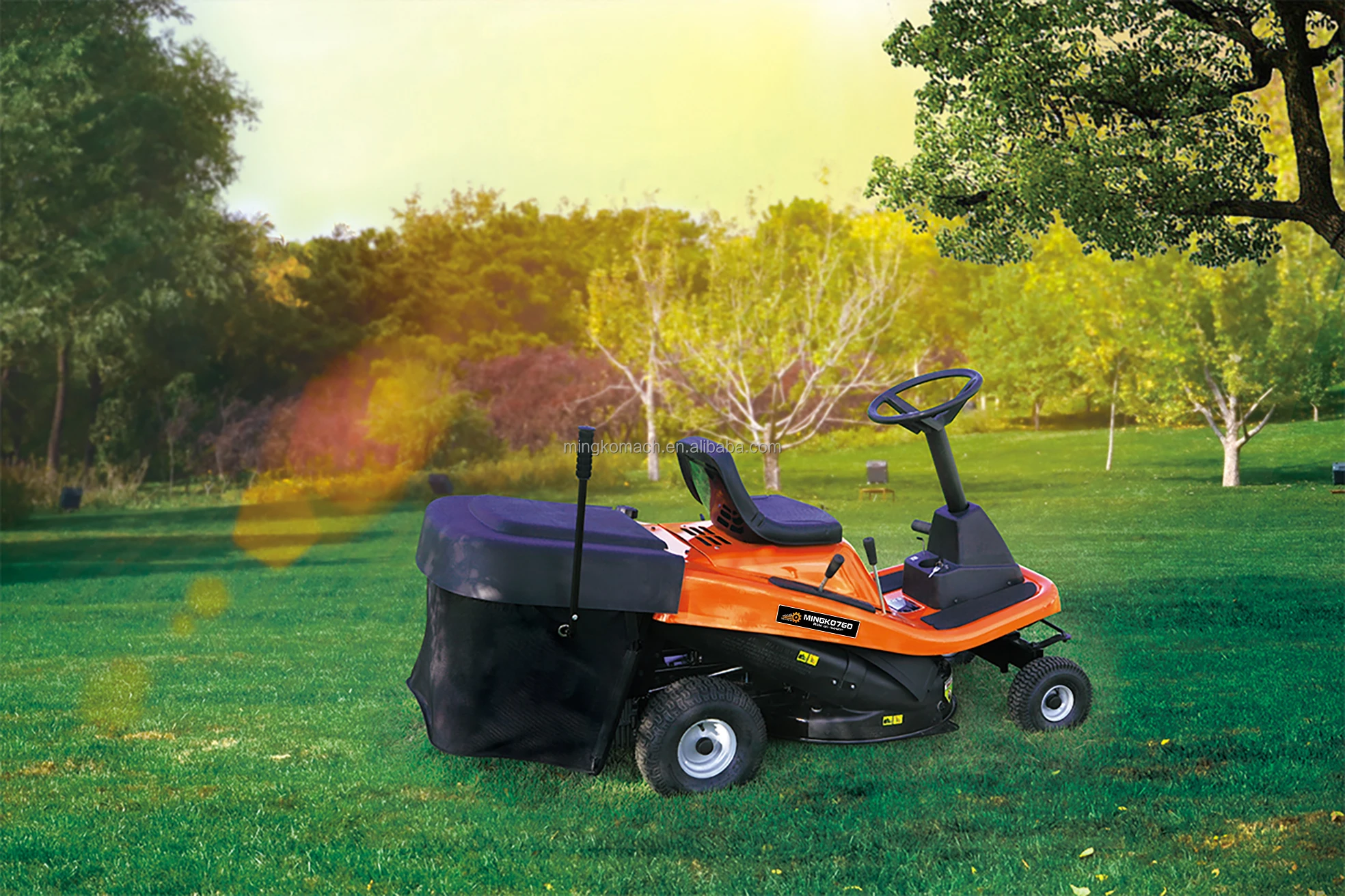 Lawn Mower Vehicle Riding Lawn Mower Grass Cutter Field Mower With ...