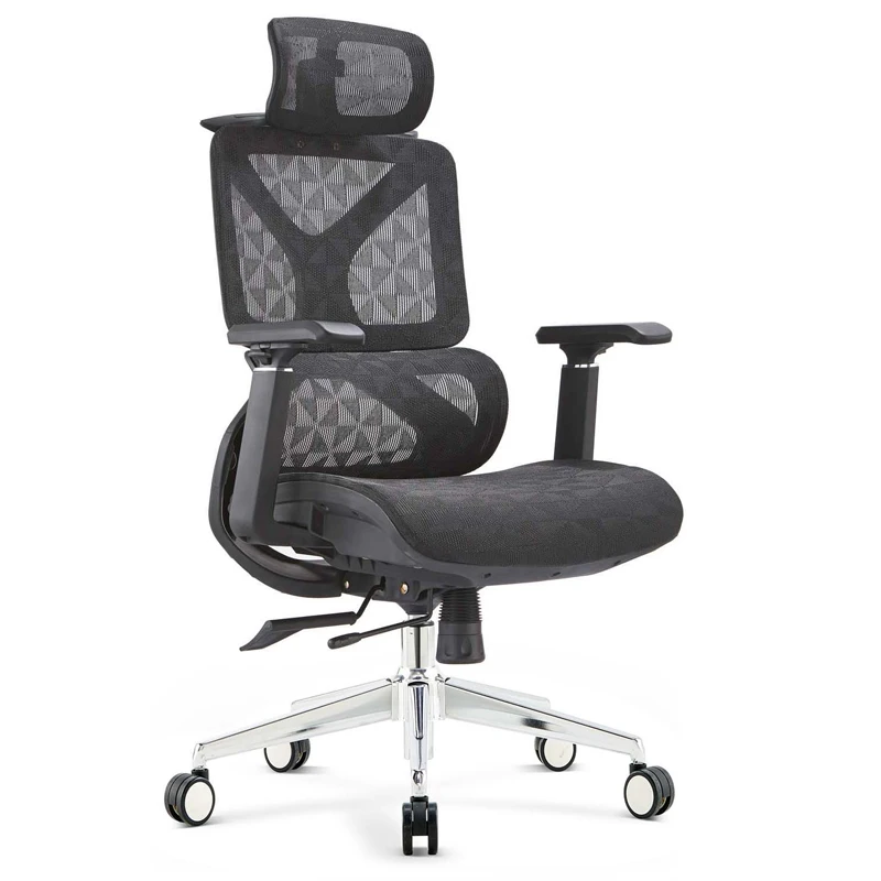 Sample Back Mesh Fabric Swivel Computer Desk Chair Luxury Ergonomic ...