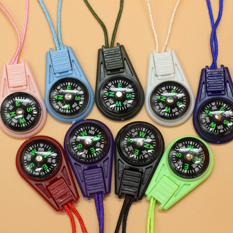 Mini Compass for Outdoor Backpack Camping Hiking Pocket Navigator ...