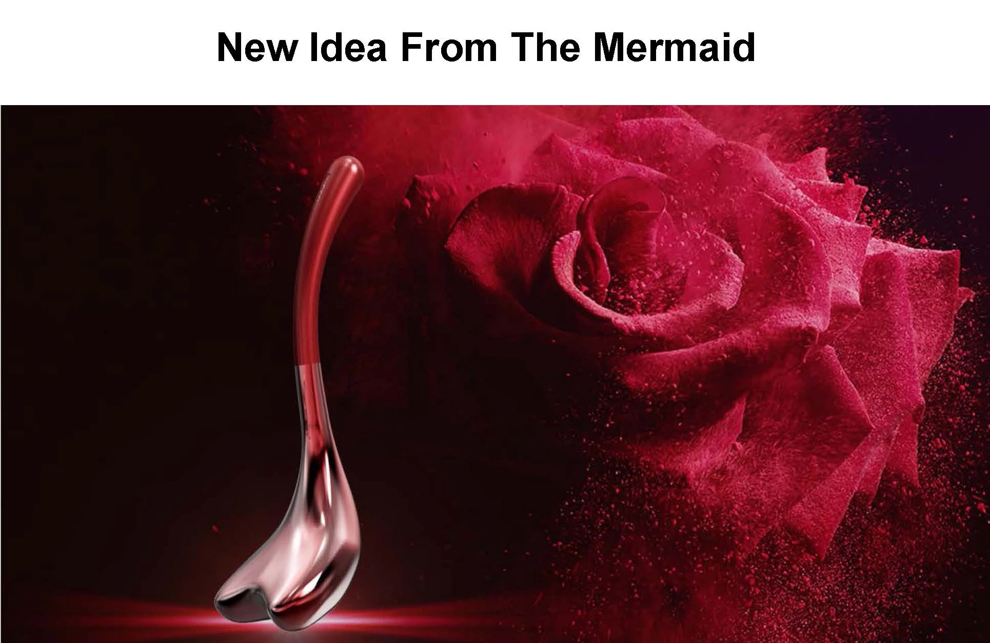 Cryo Freeze Tools Facial Beauty Equipment Massager Mermaid Shape Metal ...