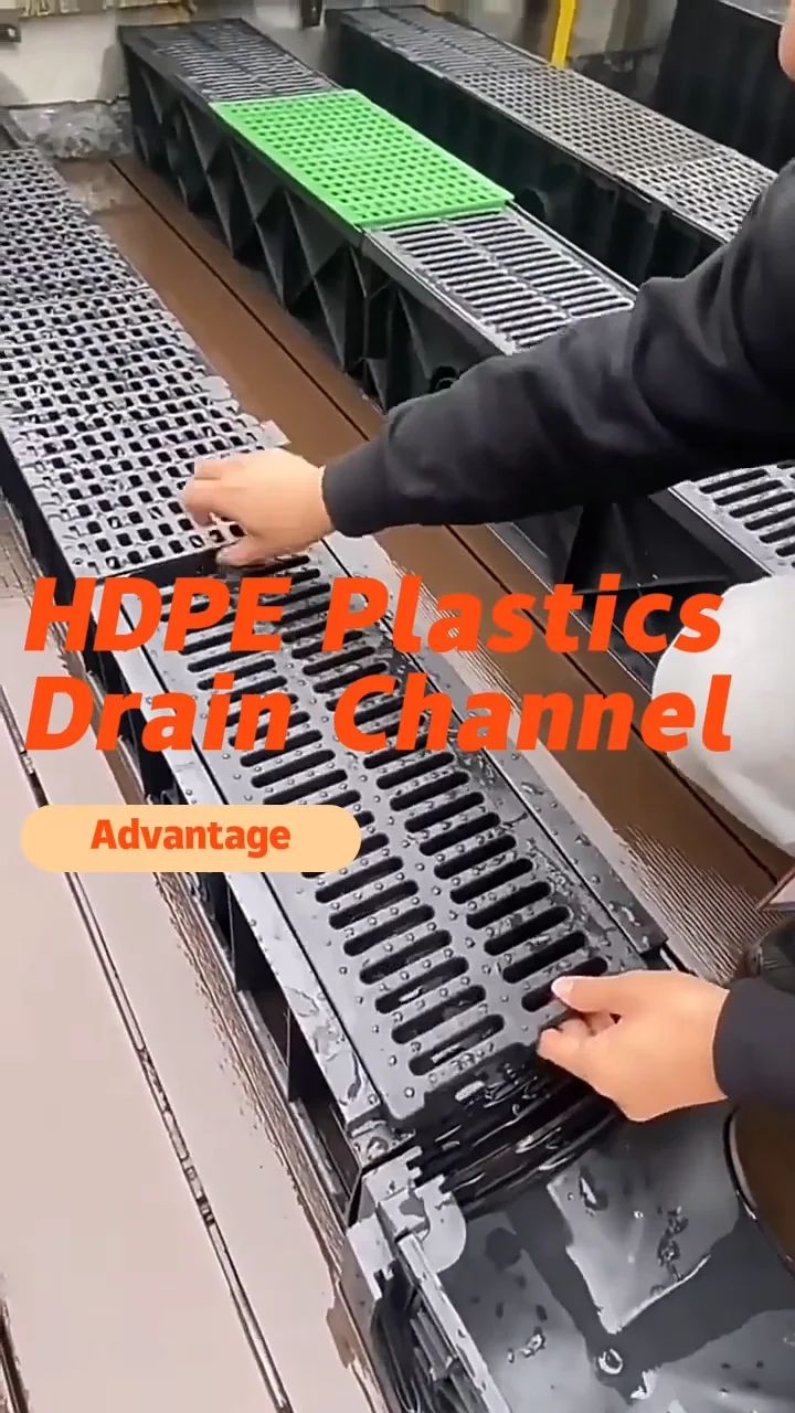 Customized Trench Drain Channel Surface Drainage Ditch For Outdoor ...