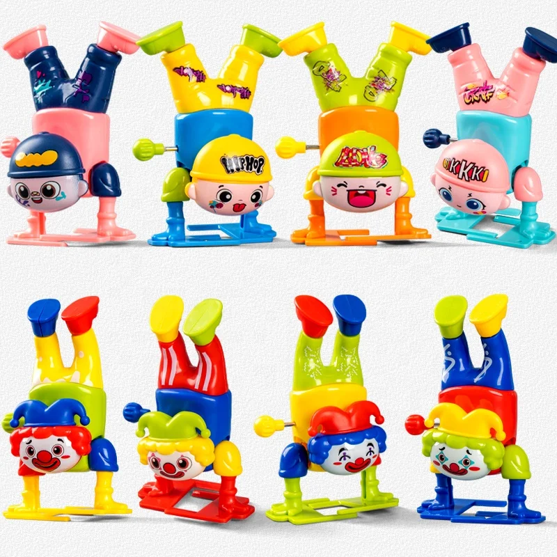 Kids Street B-boy Clown Walk Toys Walking On Hands Carton Plastic ...