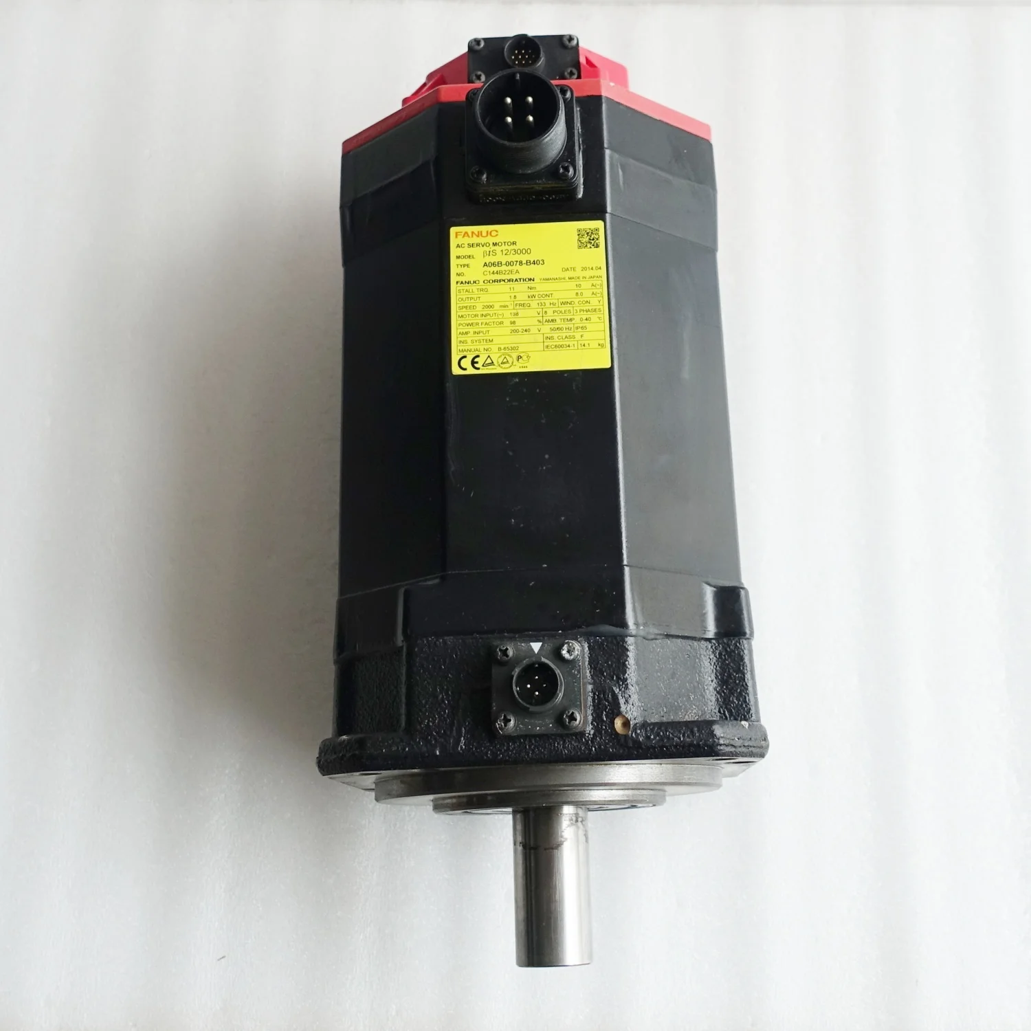 Fanuc Servo Motor Original Fanuc Servo Motor With Brake A06b-0078-b403 - Buy Fanucservo Module ...