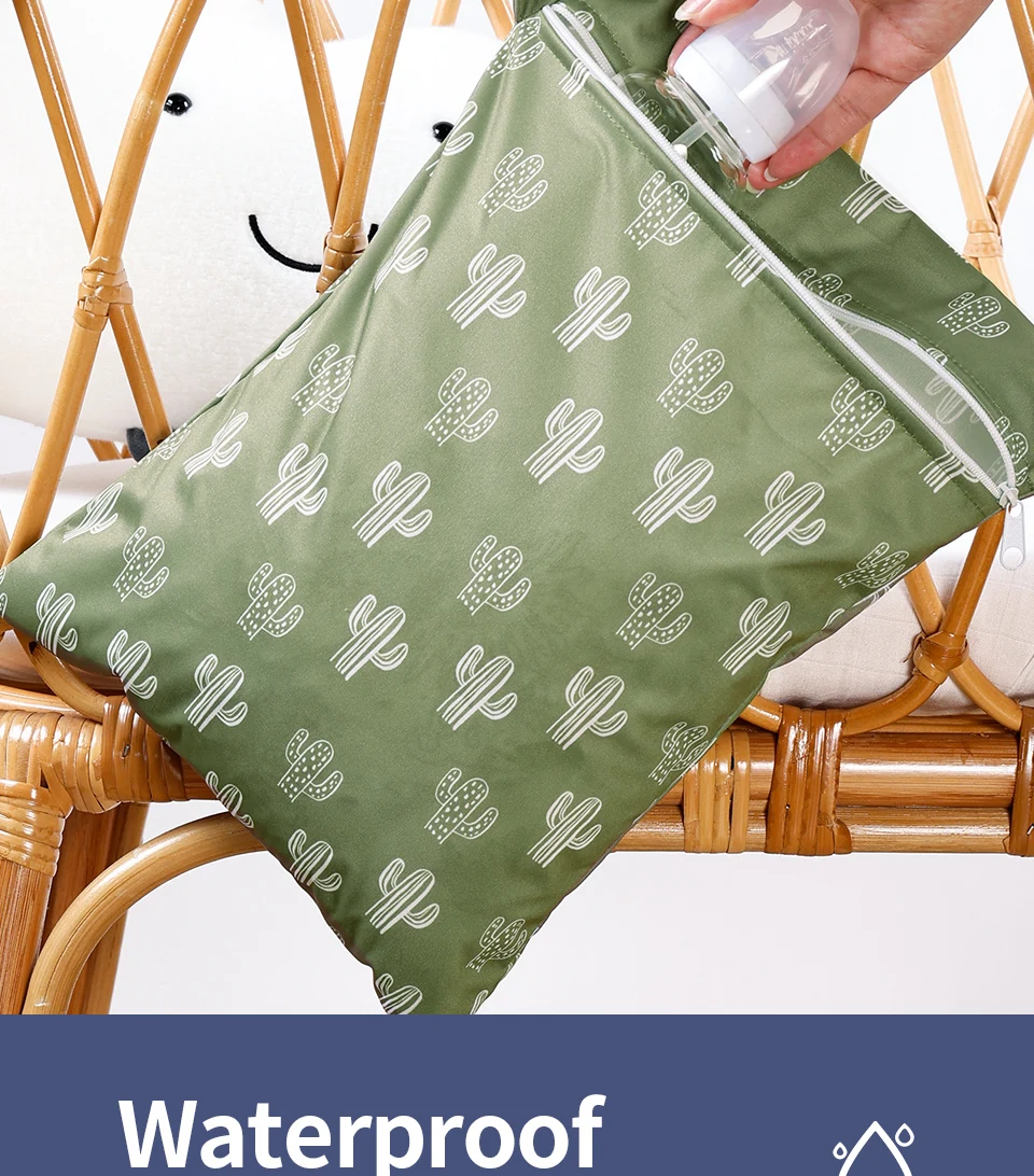 30*36cm Wet Bag for Cloth Diapers - Waterproof & Durable