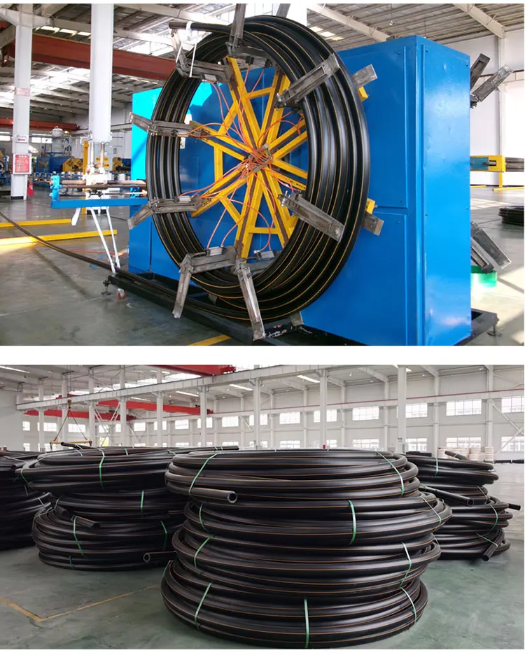 ISO Standard HDPE Underground Plastic Tube for Buried Gas