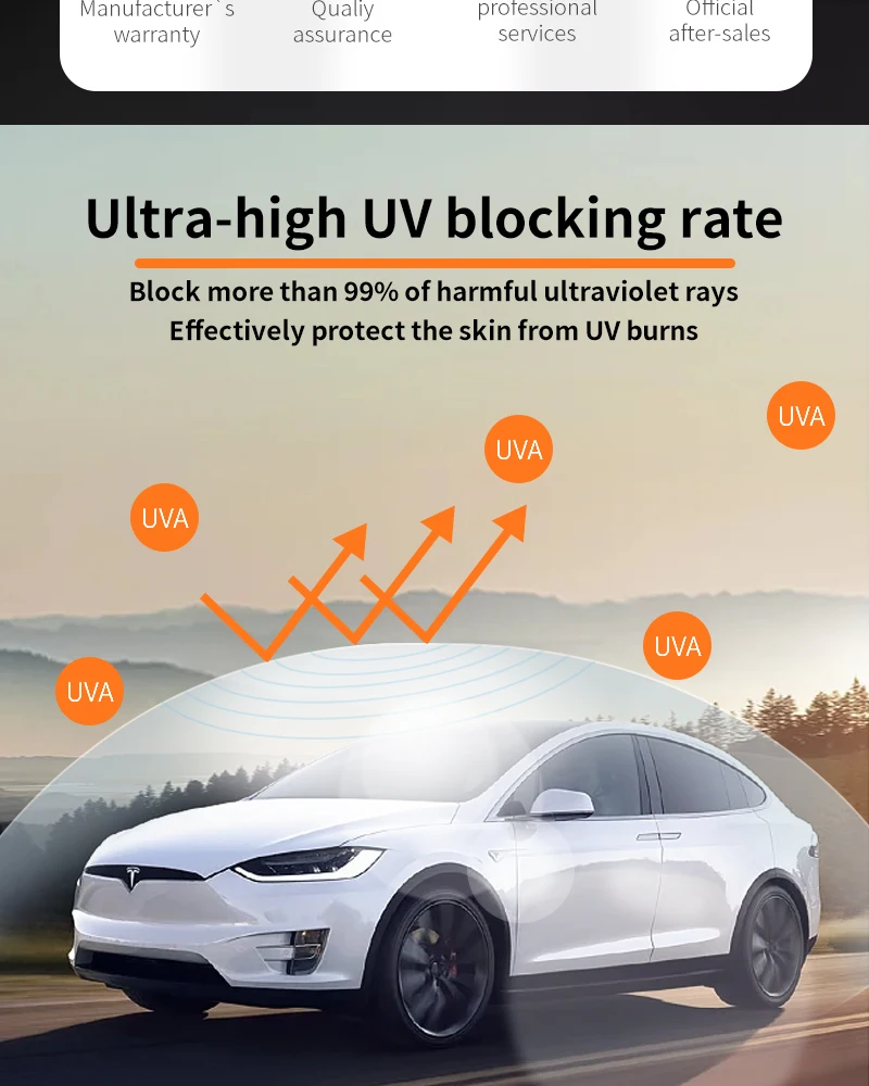 5% Vlt Car Tint Ceramic Uv Proof Automotive Insulation Solar Window ...
