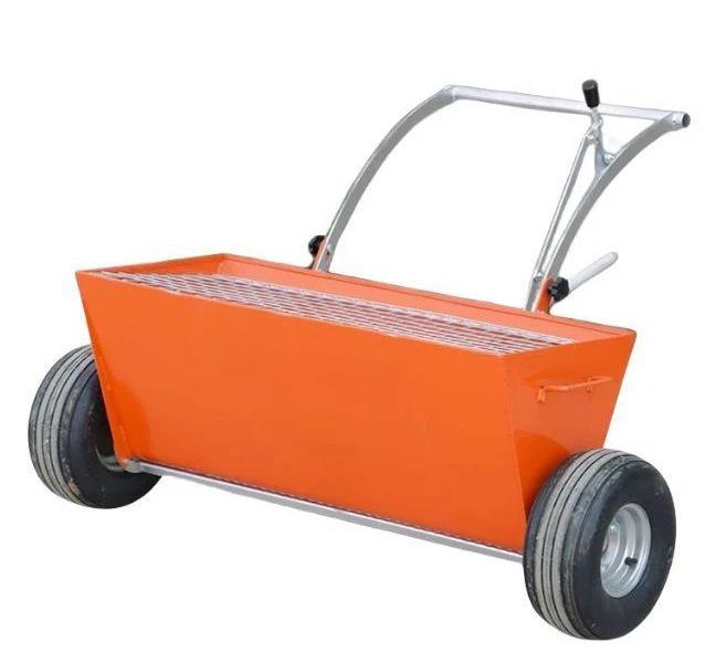 Hand Push Material Spreader Concrete Material Spreading for Sale ...