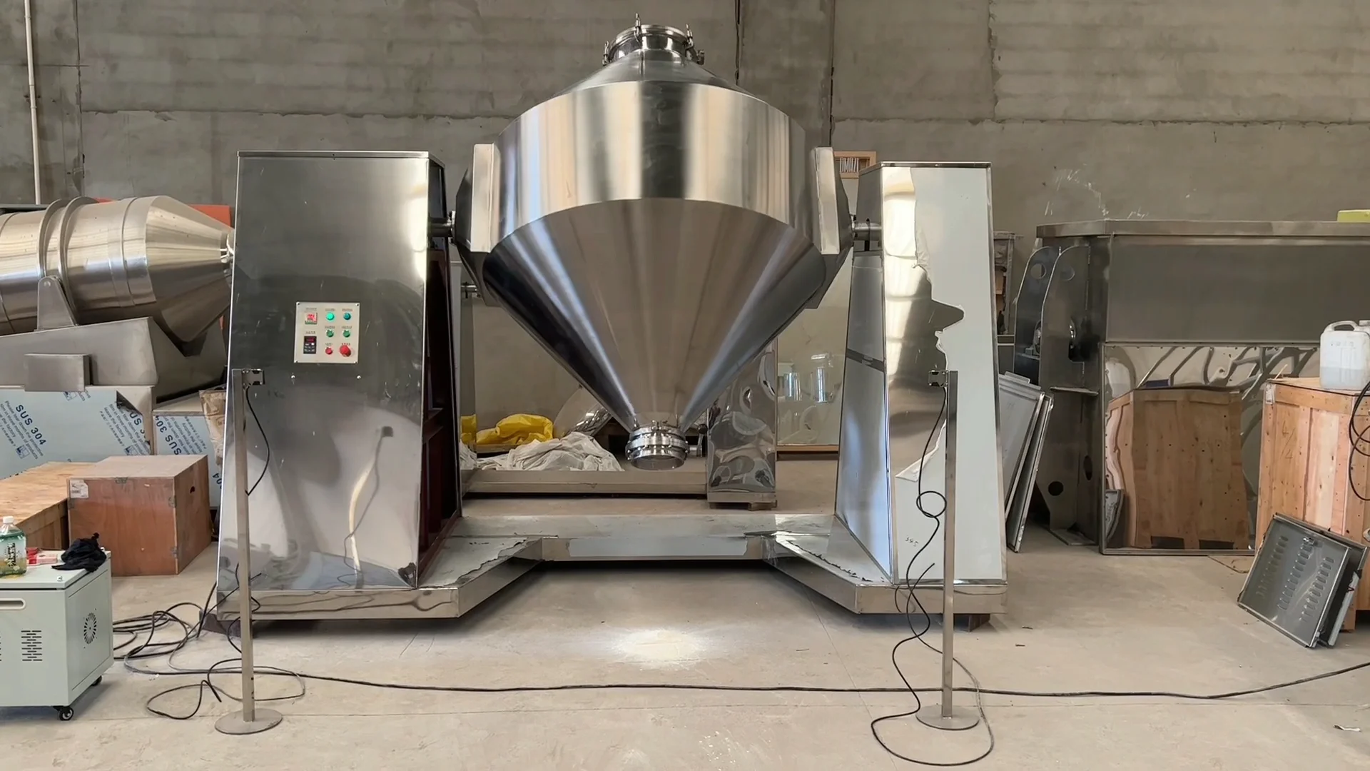 Double Cone Mixer/powder Blender/conical Mixer - Buy Double Cone Mixer ...