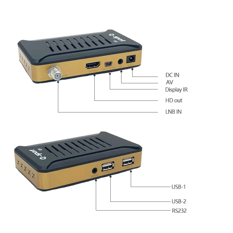 2024 Dvb S2 Satellite Tv Receiver Africa Middle East Southern Asia Hot Selling Free To Air Tv ...