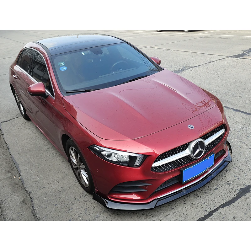 W177 Bodykit Front Bumper Spoiler Lip Body Kits For 2019-2021 Mercedes ...